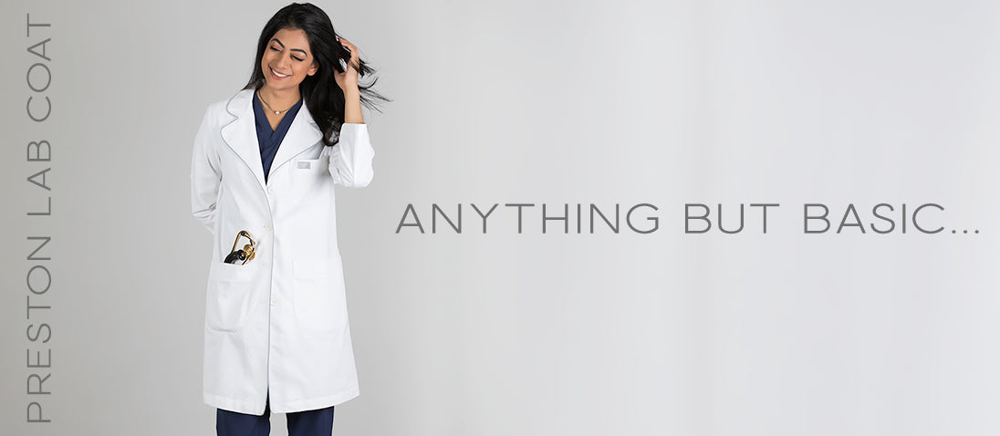 Anything But Basic: Our Preston Lab Coat – Blue Sky Scrubs