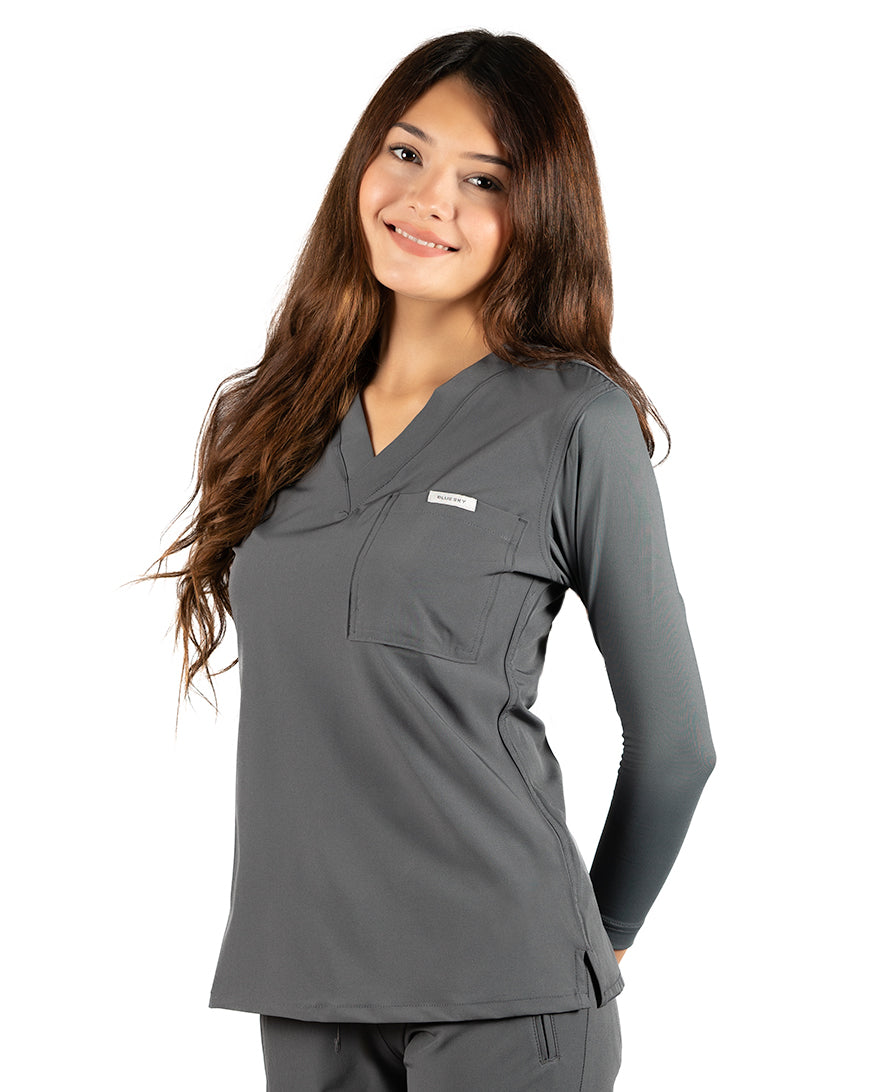 Keep Warm & Cozy By Layering Your Scrubs With This Hoodie
