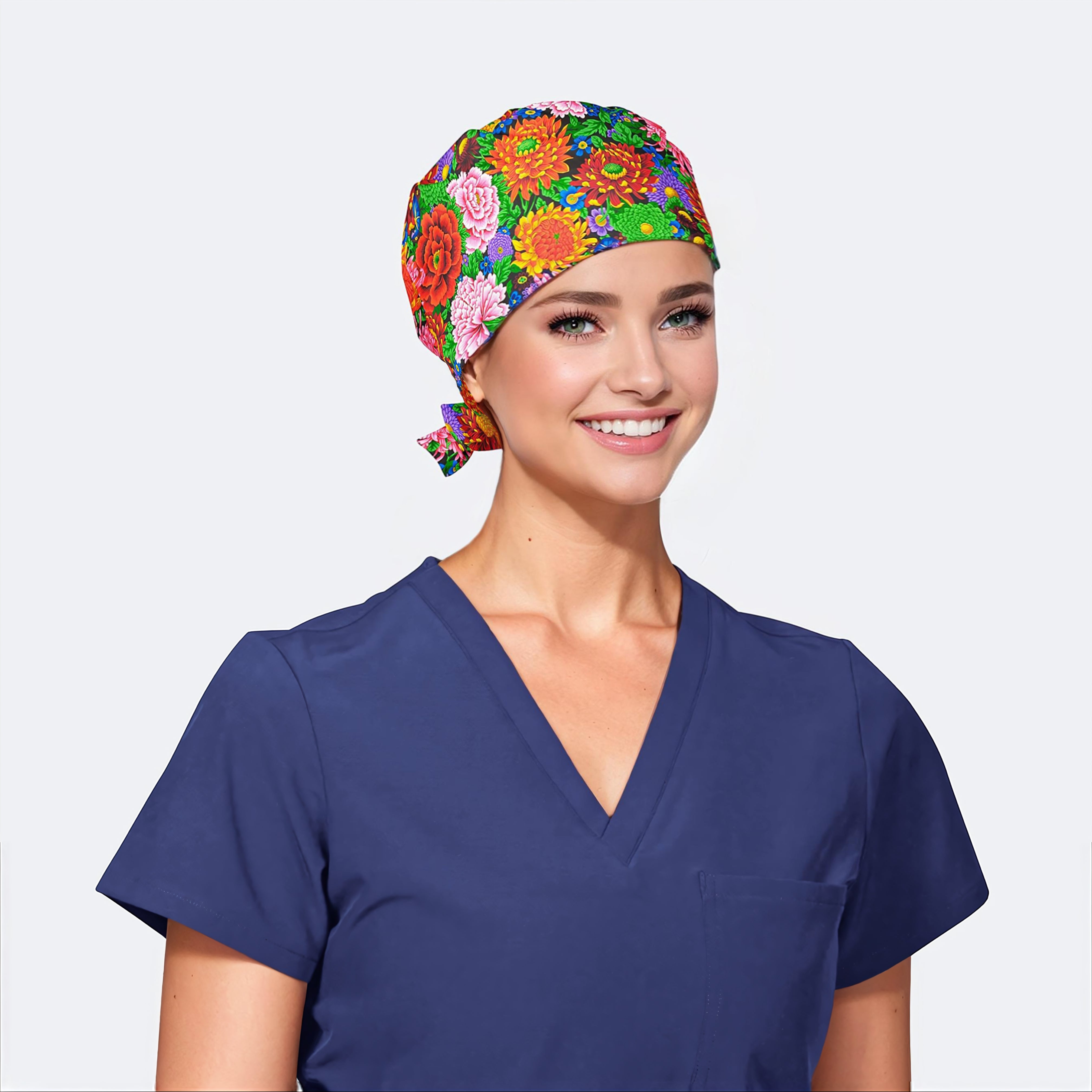 August Arbor - Pixie Scrub Caps – Blue Sky Scrubs