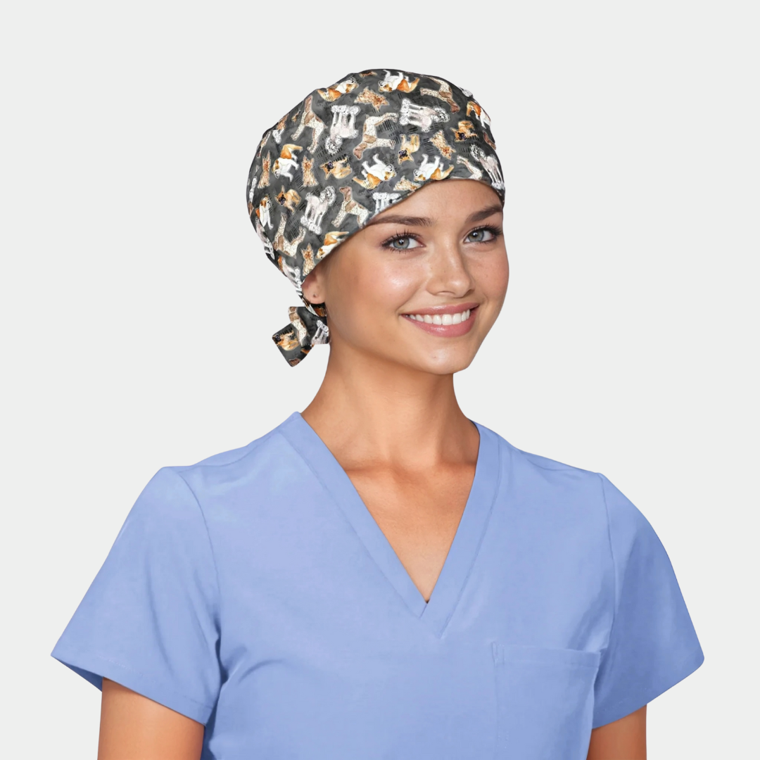 Bark Park - Pixie Scrub Hats – Blue Sky Scrubs