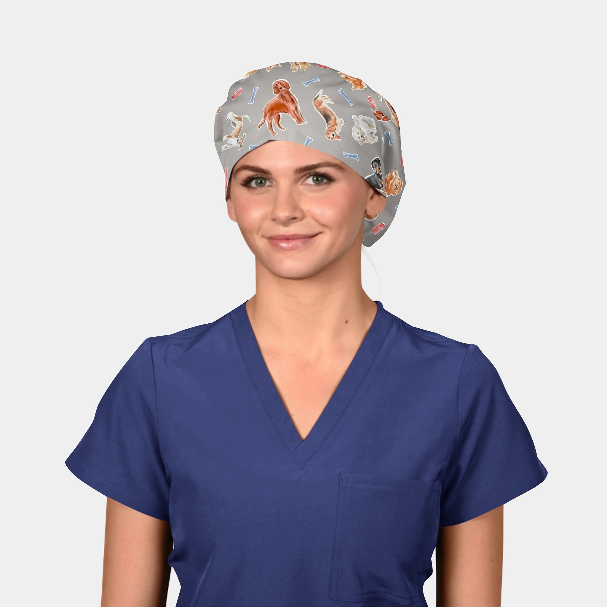Canine Love - Stellar Scrub Caps – Blue Sky Scrubs
