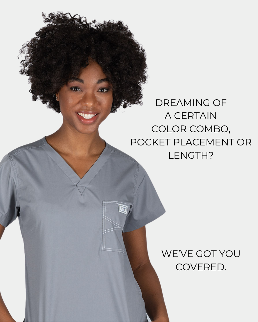 Custom Scrub Tops for Women – Blue Sky Scrubs