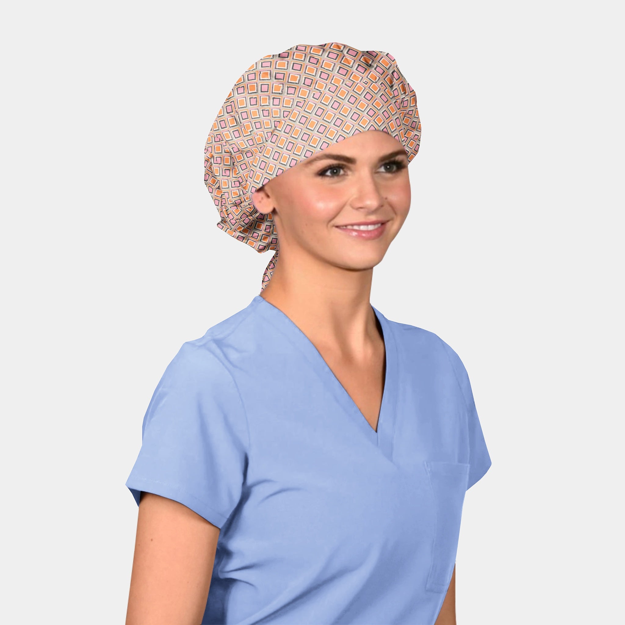 Diamond Dust - Poppy Bouffant Surgical Scrub Hats – Blue Sky Scrubs