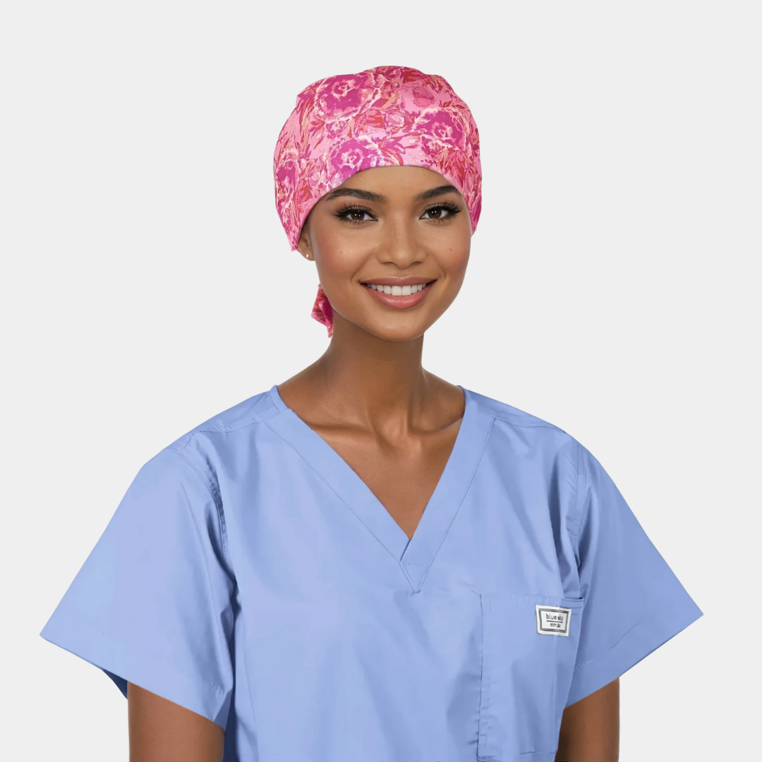 Muriel's Gardenbox - Pixie Scrub Caps – Blue Sky Scrubs