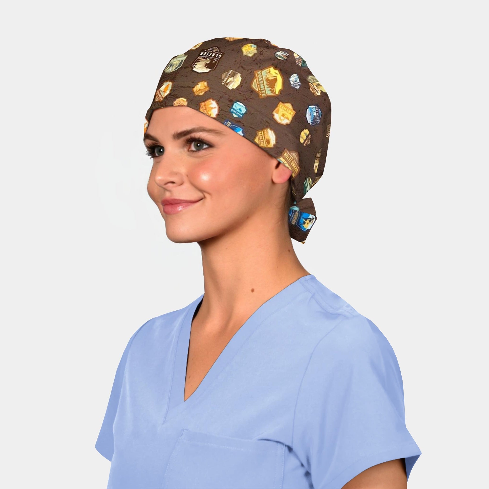 National Parks - Pixie Surgical Caps – Blue Sky Scrubs