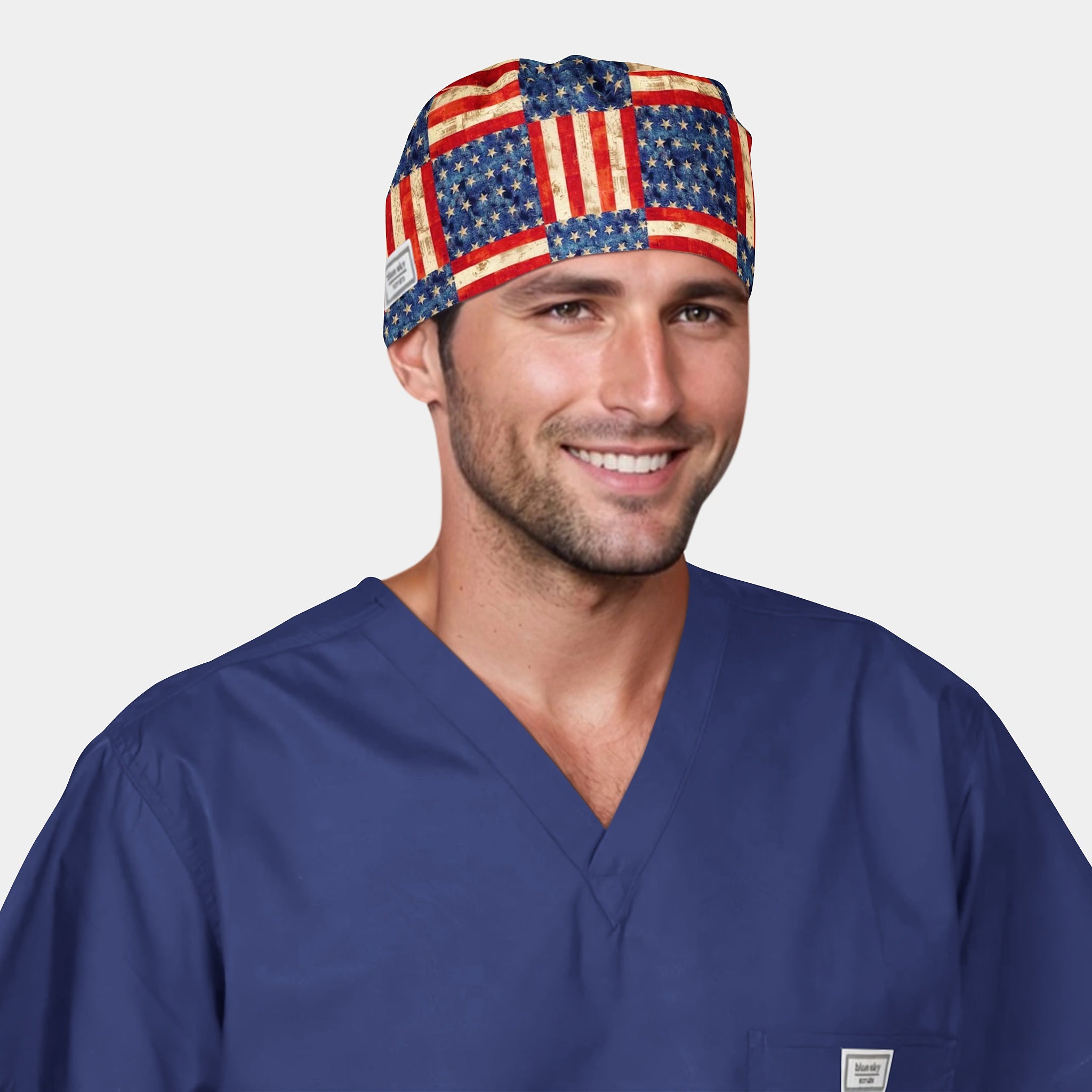 Americana - Mens Surgical Hats – Blue Sky Scrubs