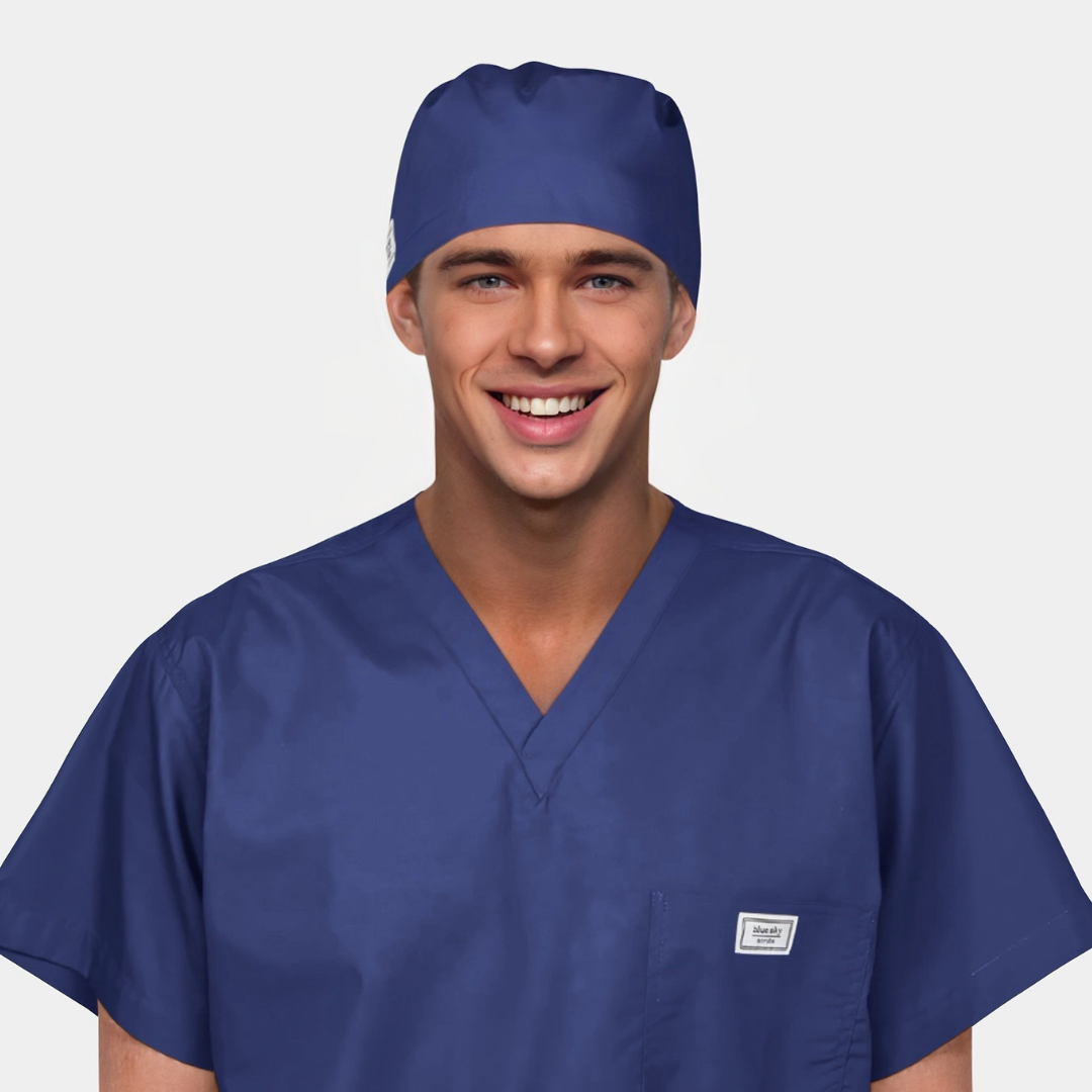 Navy - Mens Scrub Hats – Blue Sky Scrubs