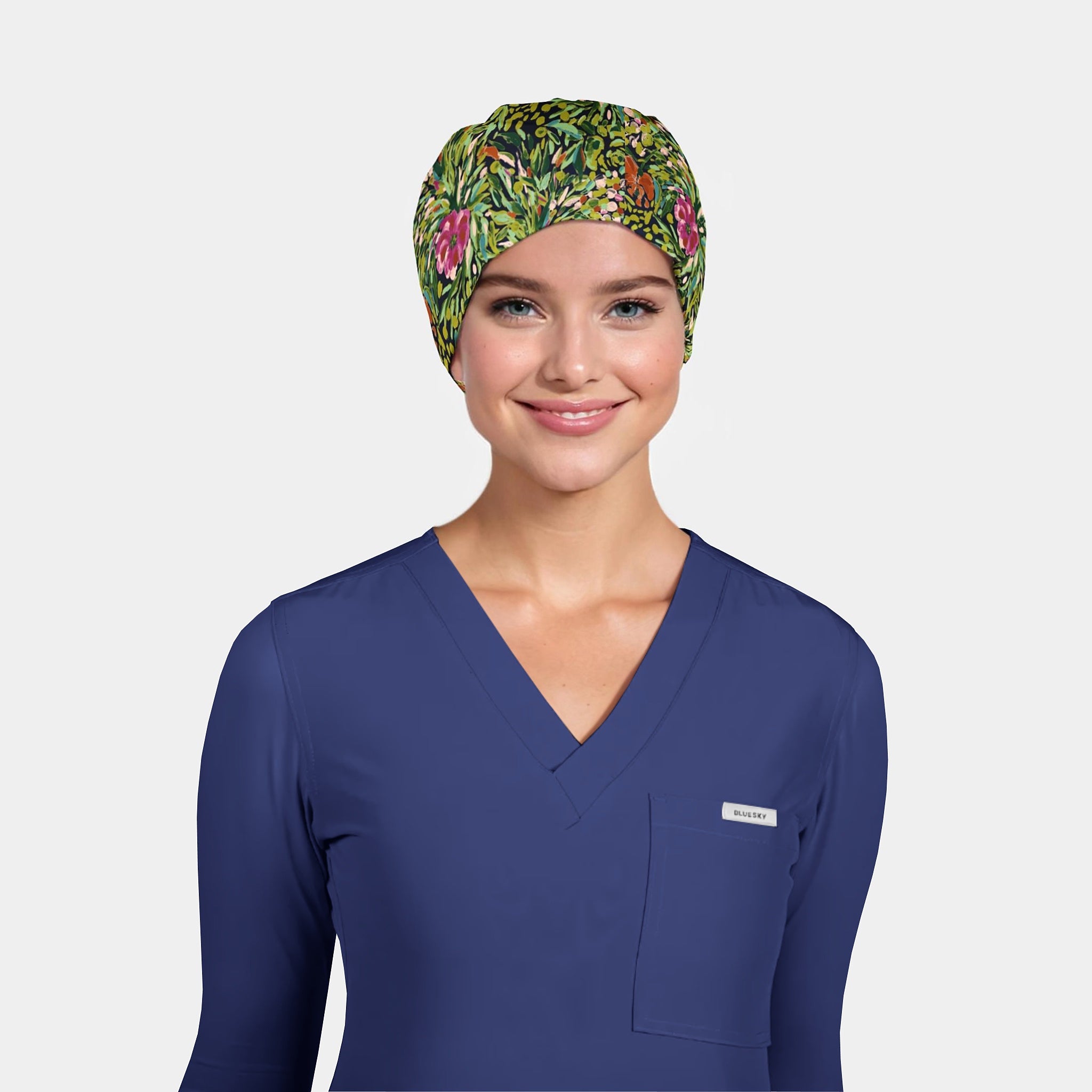 Nighttime Stroll - Pixie Surgical Caps – Blue Sky Scrubs