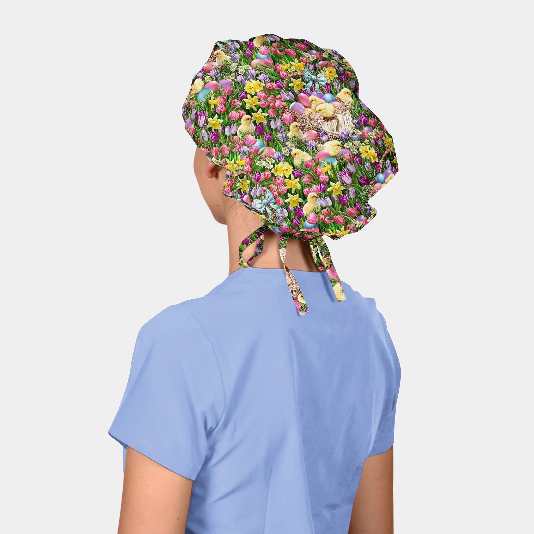 Peeps - Poppy Bouffant Surgical Cap – Blue Sky Scrubs