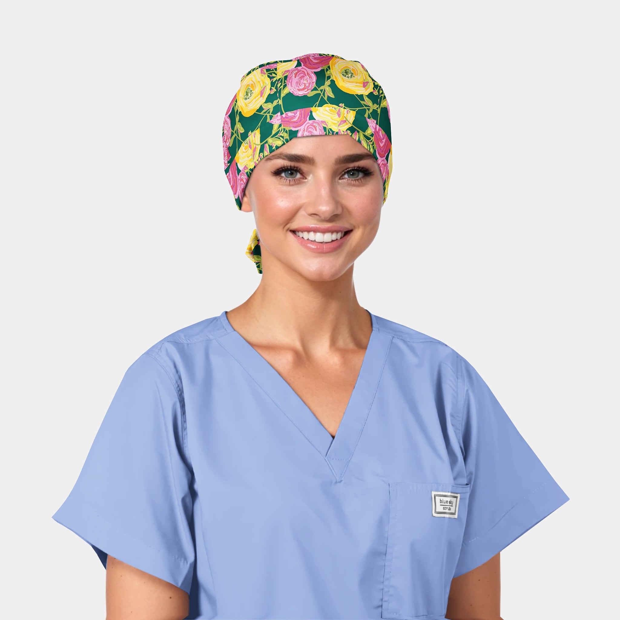 Primrose - Pixie Surgical Scrub Cap – Blue Sky Scrubs