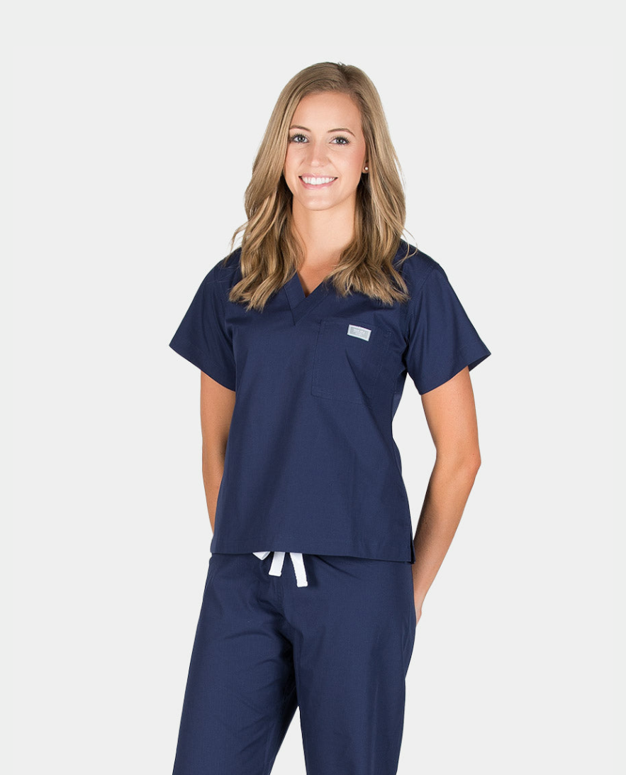 Grey Label Simple Scrub Tops for Women | Blue Sky Scrub Tops