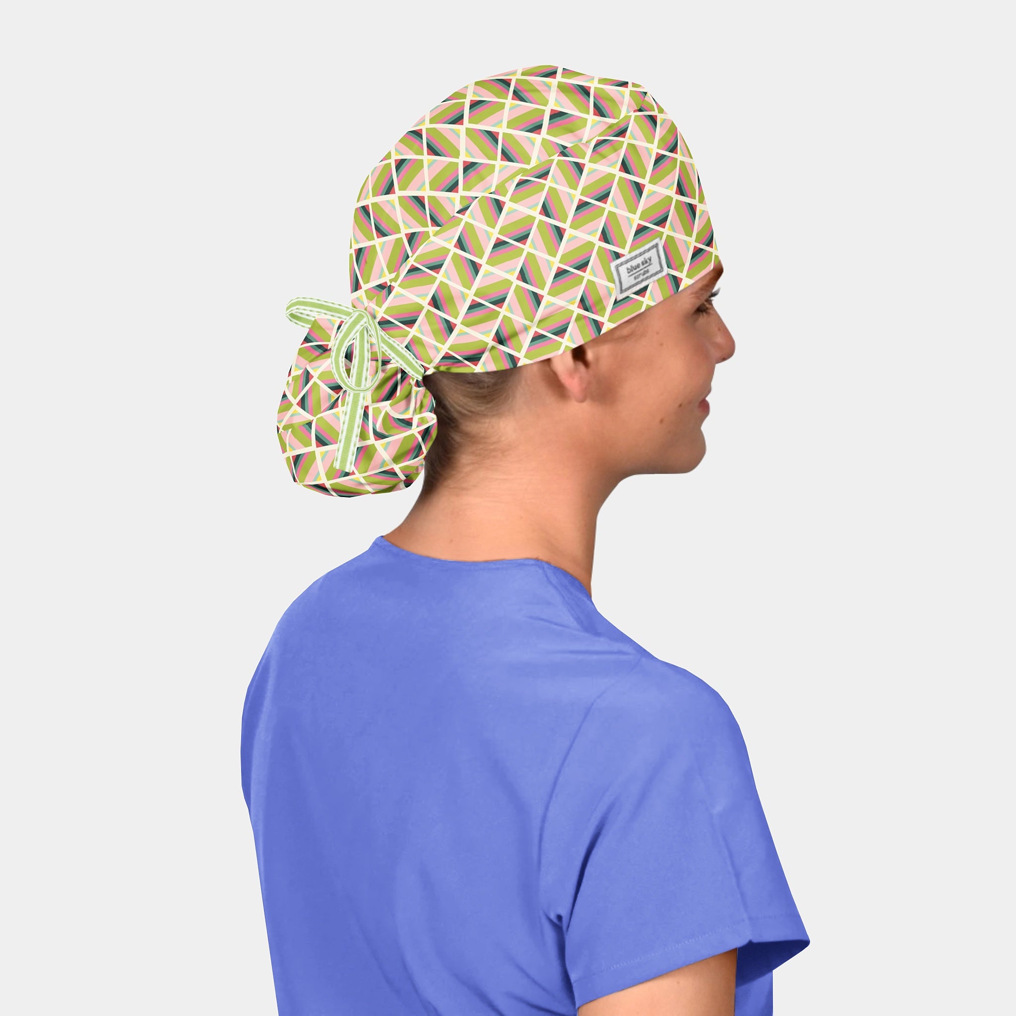 Reflection Perfection - Pony Surgical Scrub Cap – Blue Sky Scrubs