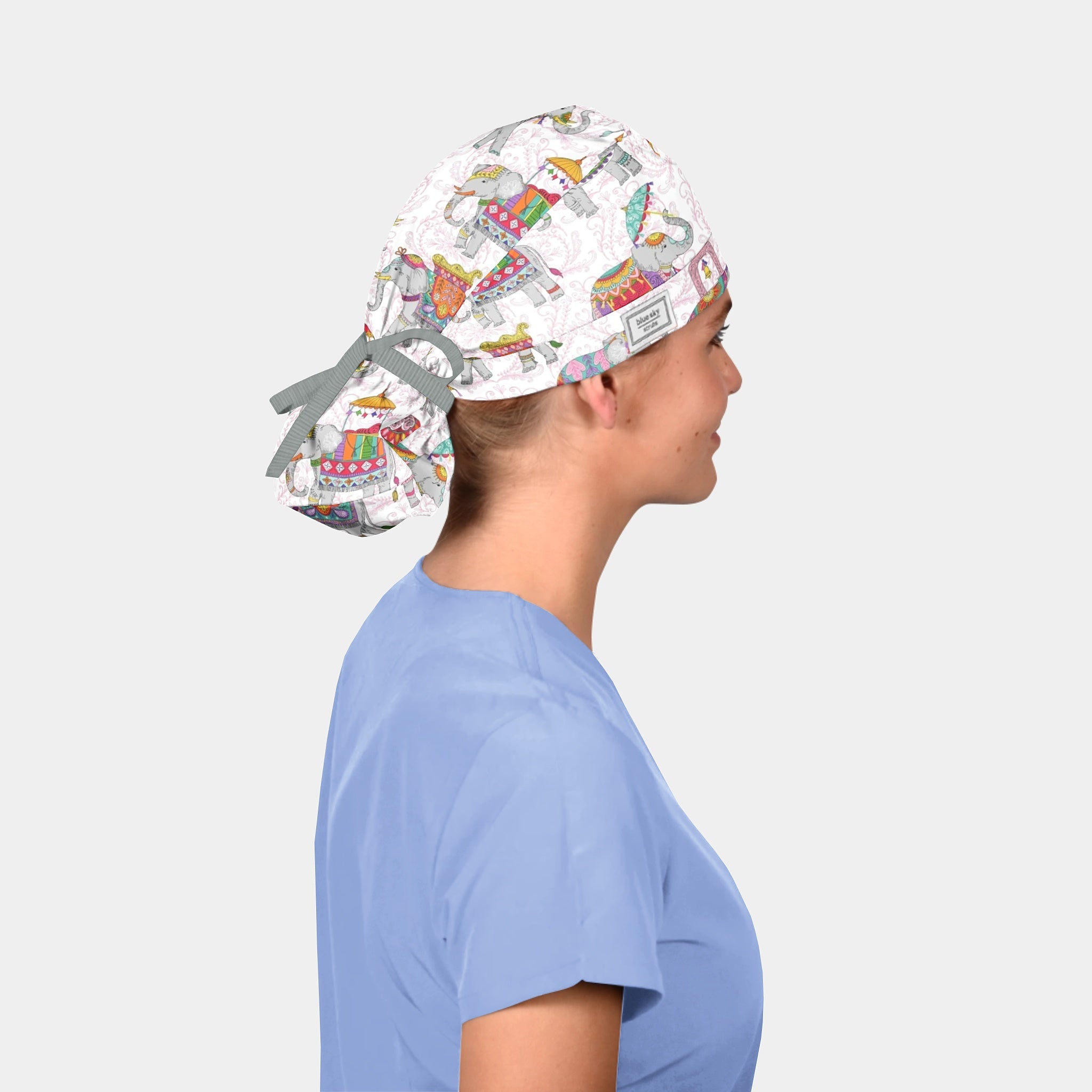 Royal Elephant - Splendid Surgical Caps – Blue Sky Scrubs