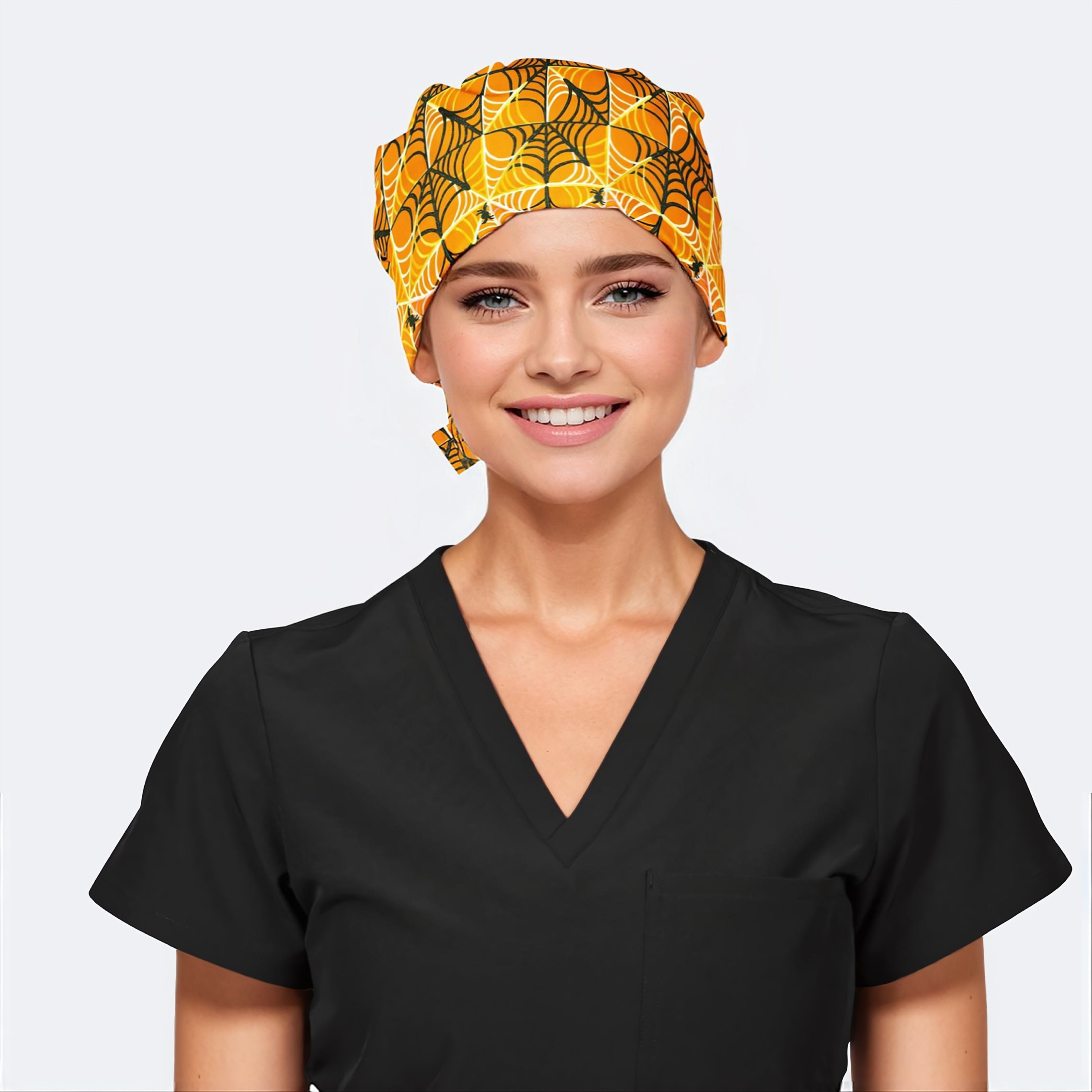 Spooky Sprawl- Pixie Surgical Hats – Blue Sky Scrubs