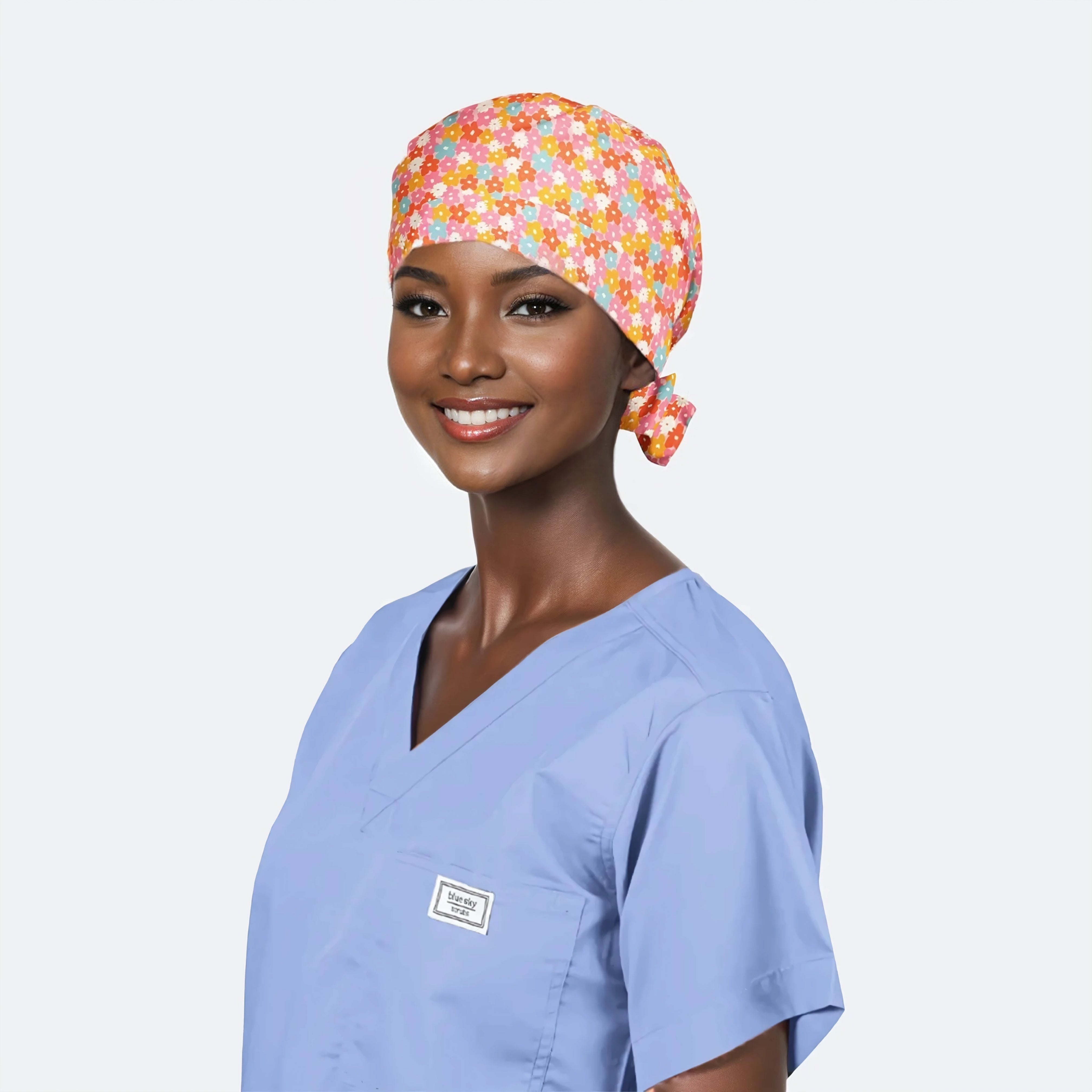 Spritz of Sunshine - Pixie Surgical Cap – Blue Sky Scrubs