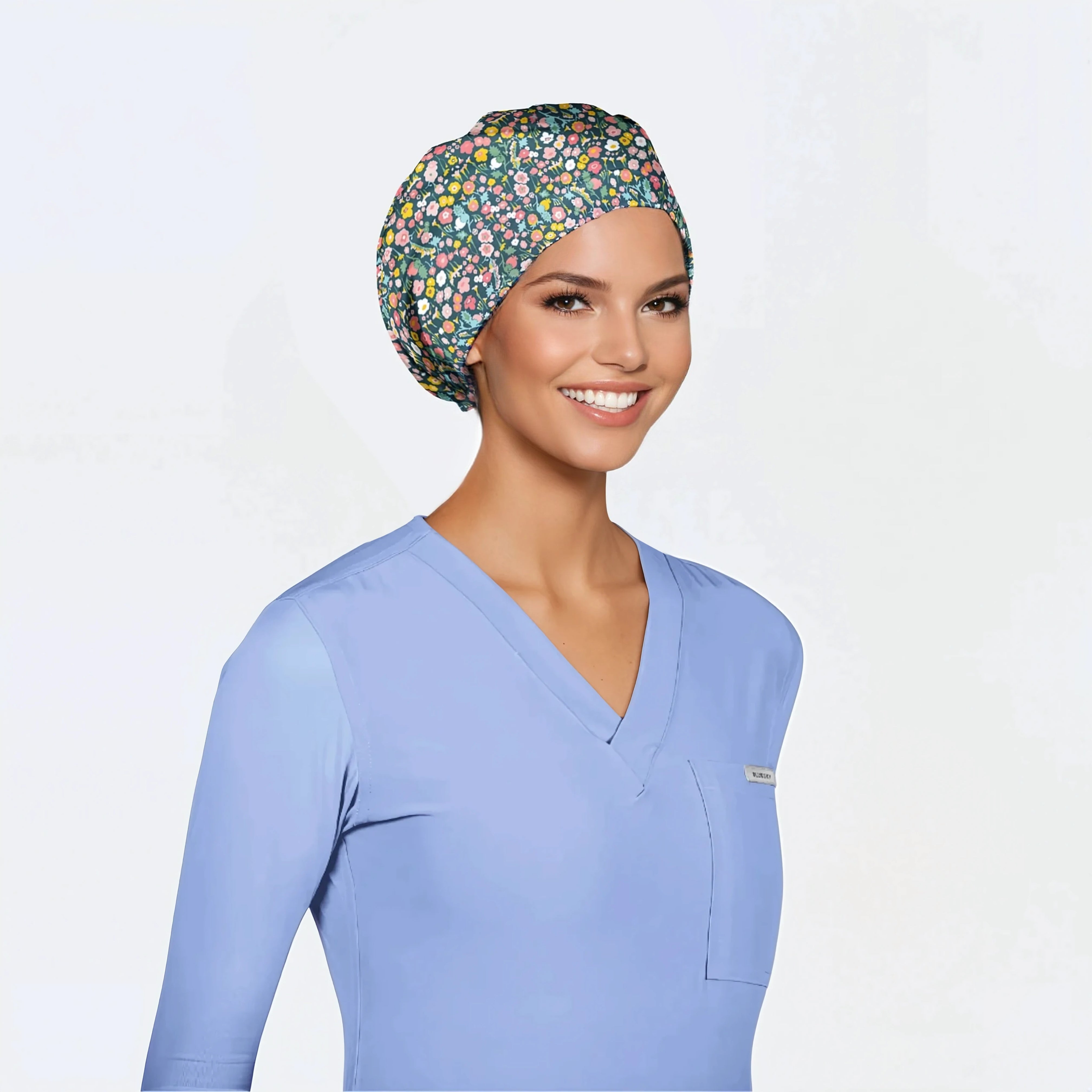 Starflower Meadows - Pixie Scrub Hat – Blue Sky Scrubs