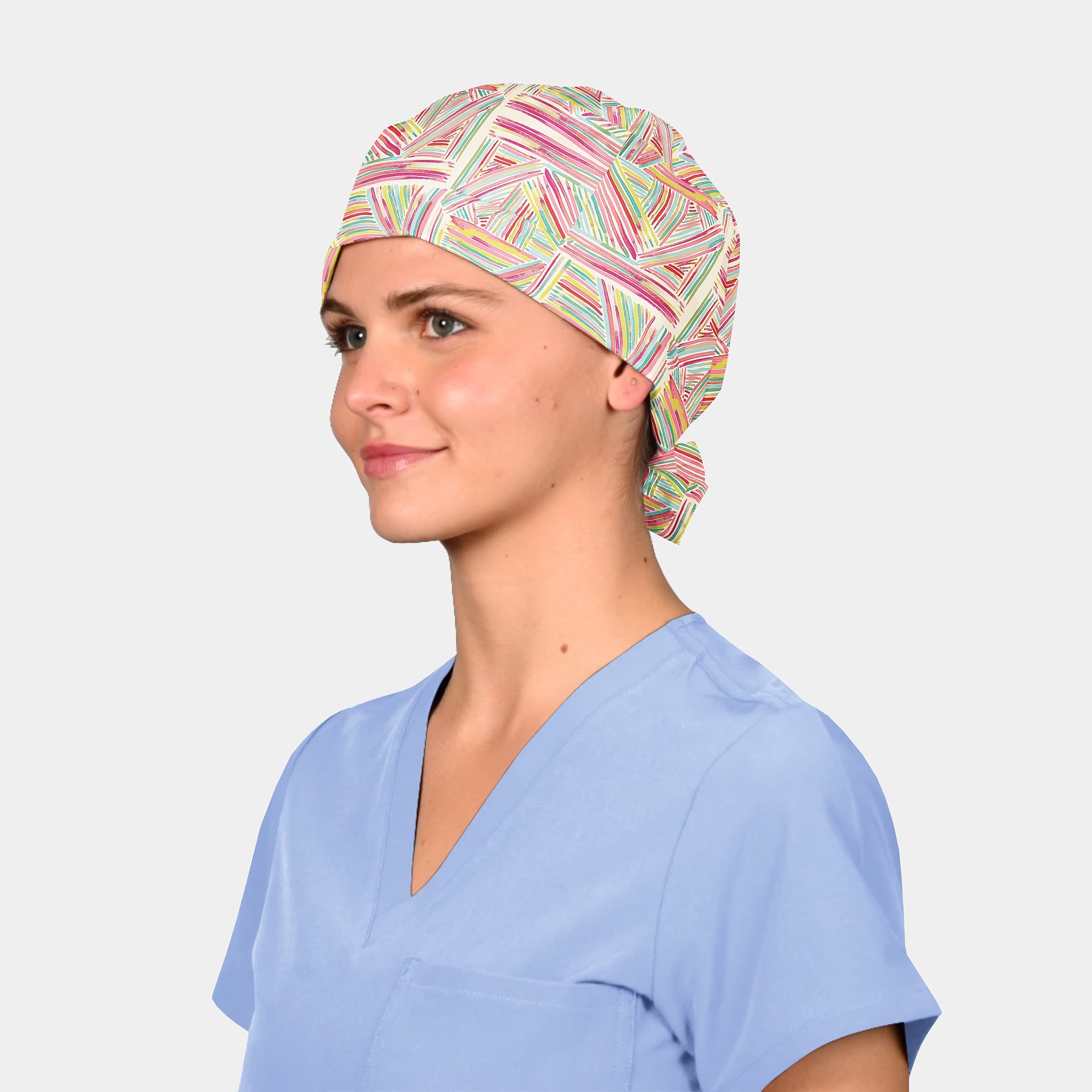 Strikingly Hued - Pixie Surgical Scrub Cap – Blue Sky Scrubs