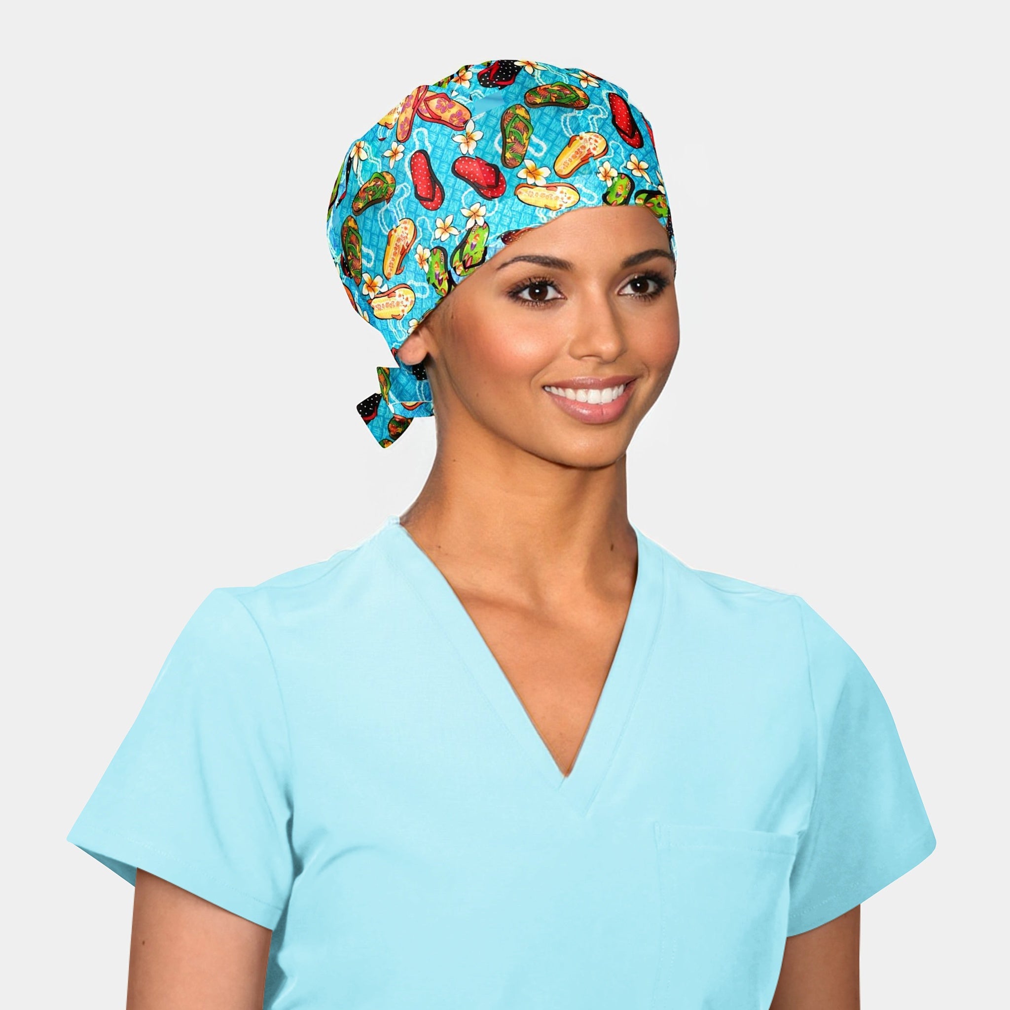 Summertime - Pixie Surgical Scrub Hats – Blue Sky Scrubs