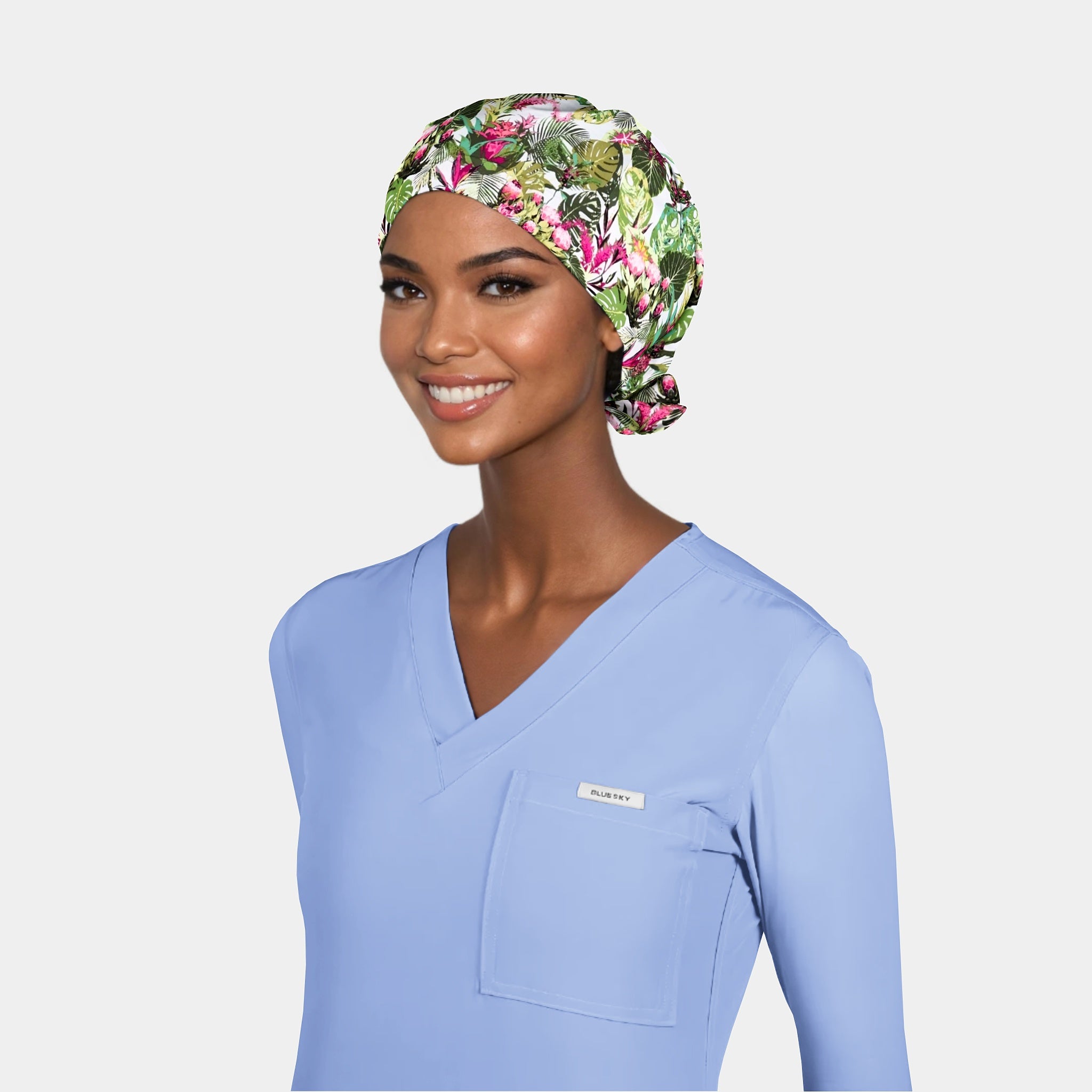 Artisan Rainforest - Pixie Surgical Caps – Blue Sky Scrubs