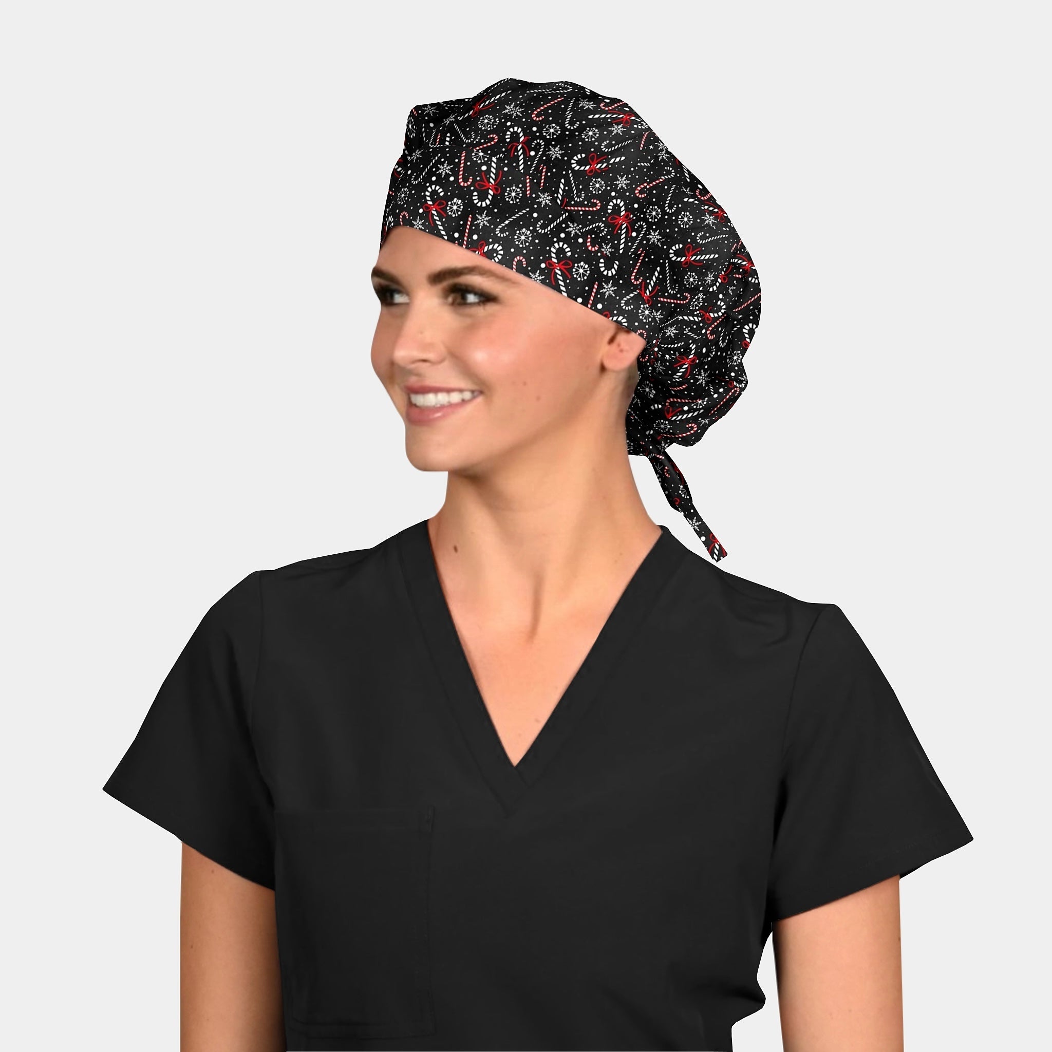 Frosted Festivities - Poppy Surgical Caps | Blue Sky Scrubs
